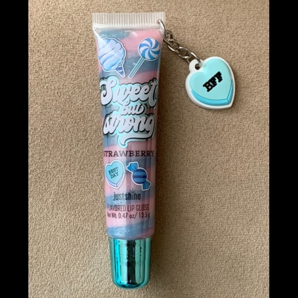 Justice | Other | Just Shine Strawberry Flavored Lip Gloss Bff 47oz ...